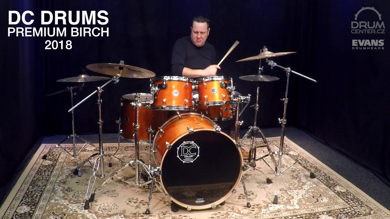 DC DRUMS Premium Birch 2018 Promo - YouTube