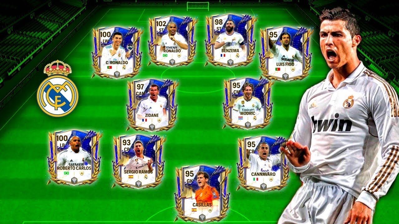 I Made Best Ever Real Madrid Squad - We've Ronaldo, R9, Zidane ...