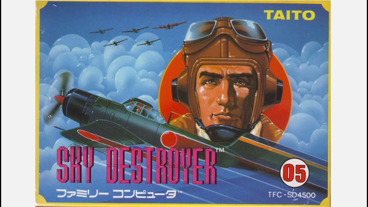 Sky Destroyer (NES прохождение) - YouTube