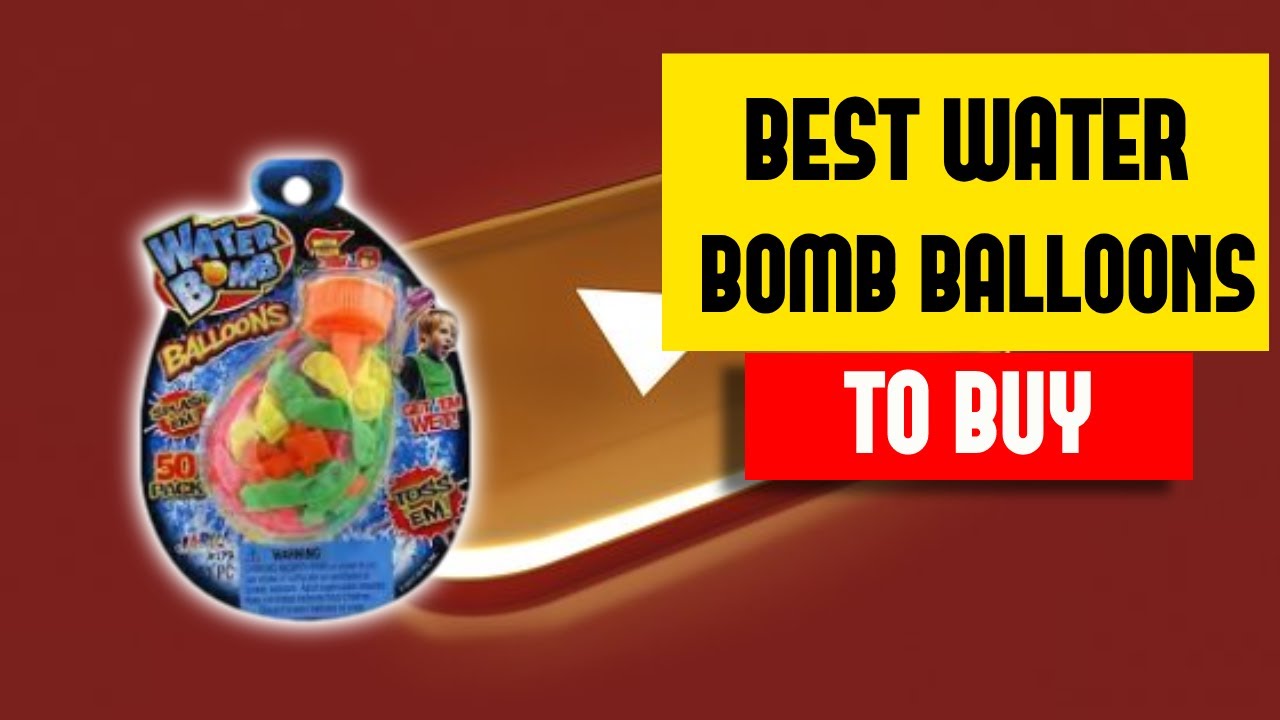 Water Bomb Balloons: Fun and Excitement for Outdoor Activities - YouTube
