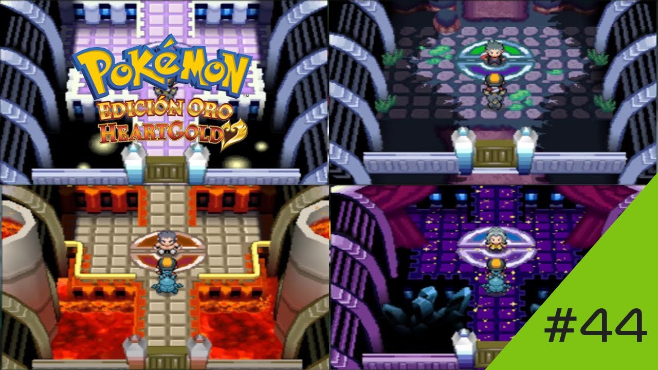 Pokemon Edicion Oro HeartGold | #44 | De vuelta en la Meseta Añil - YouTube