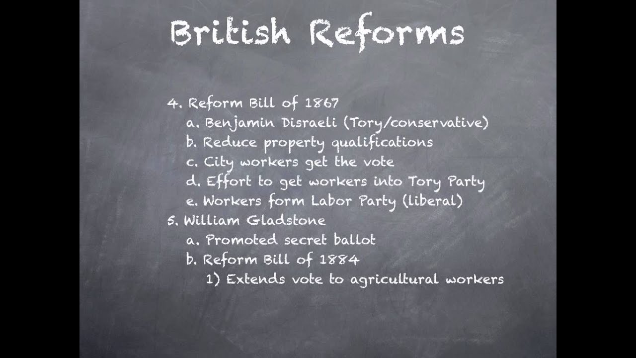 British Reforms - YouTube