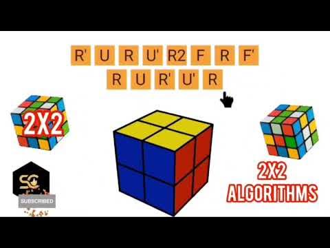 Easy Cubing.Rubik's Cube Algorithms for 2x2 Rubiks Cube. Part 3 - YouTube