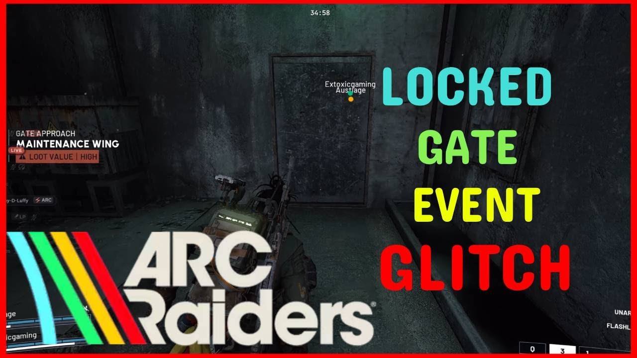 NEW EVENT: Glitch Discovered! Easy Locked Gate Bypass | Arc Raiders ...