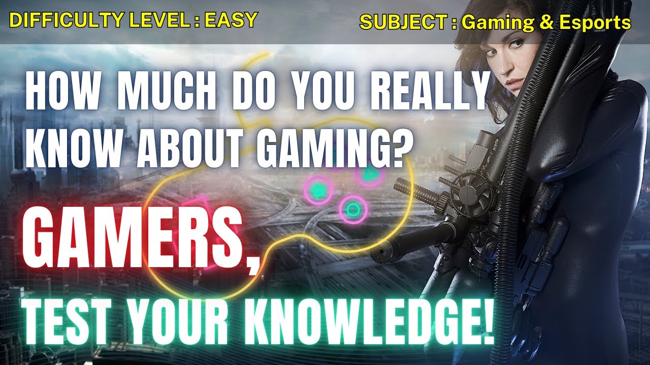 🎮 Gaming Quiz Challenge | Test Your Video Game Knowledge! | Genera ...