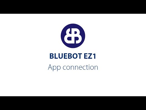 Bluebot app - app connection with the Bleubot EZ1 - YouTube