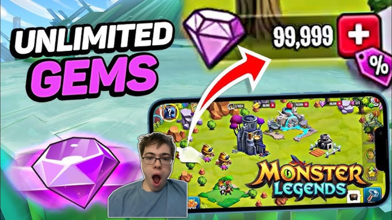 Monster Legends Hack - How to get Unlimited Gems with this MOD! (iOS ...