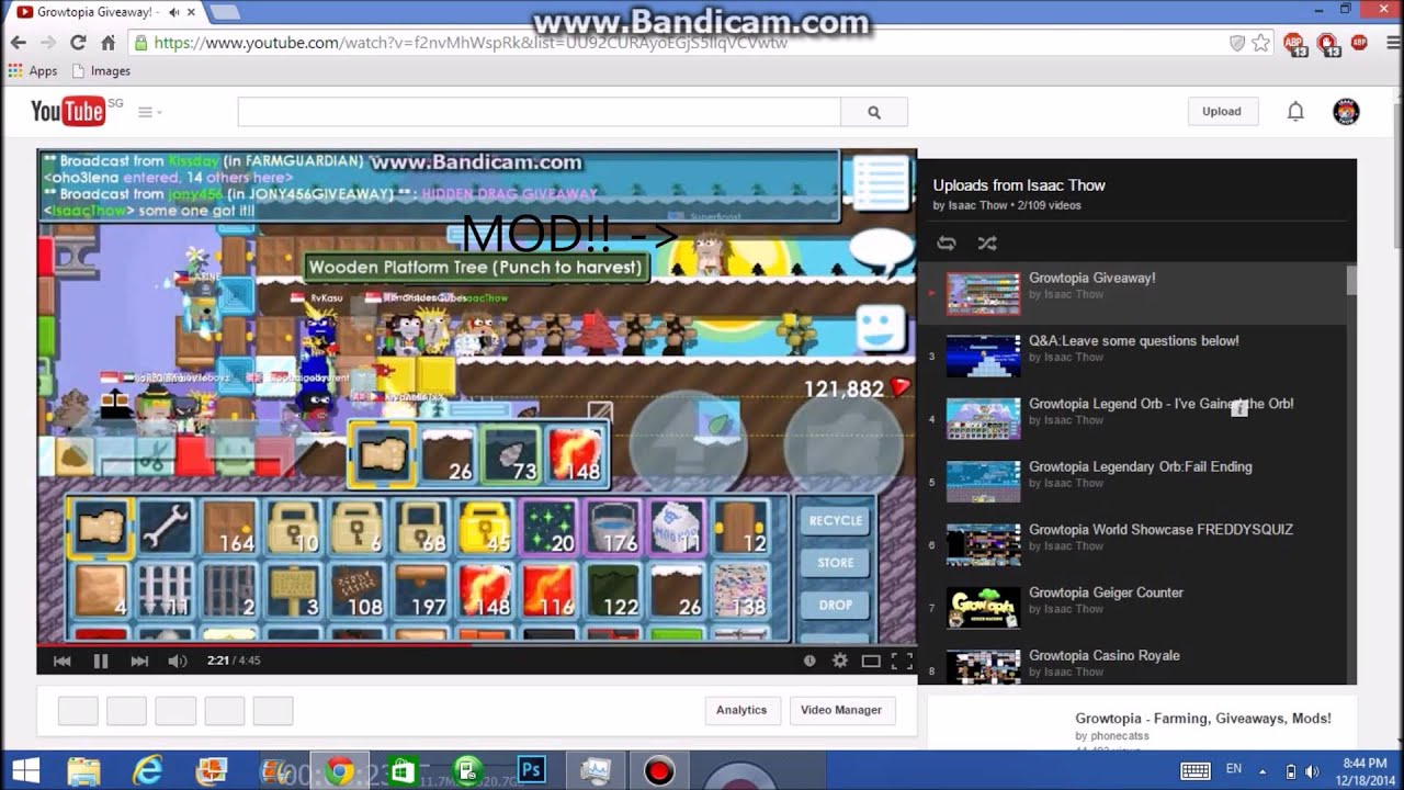 Growtopia:Moderator in Disguise! - YouTube