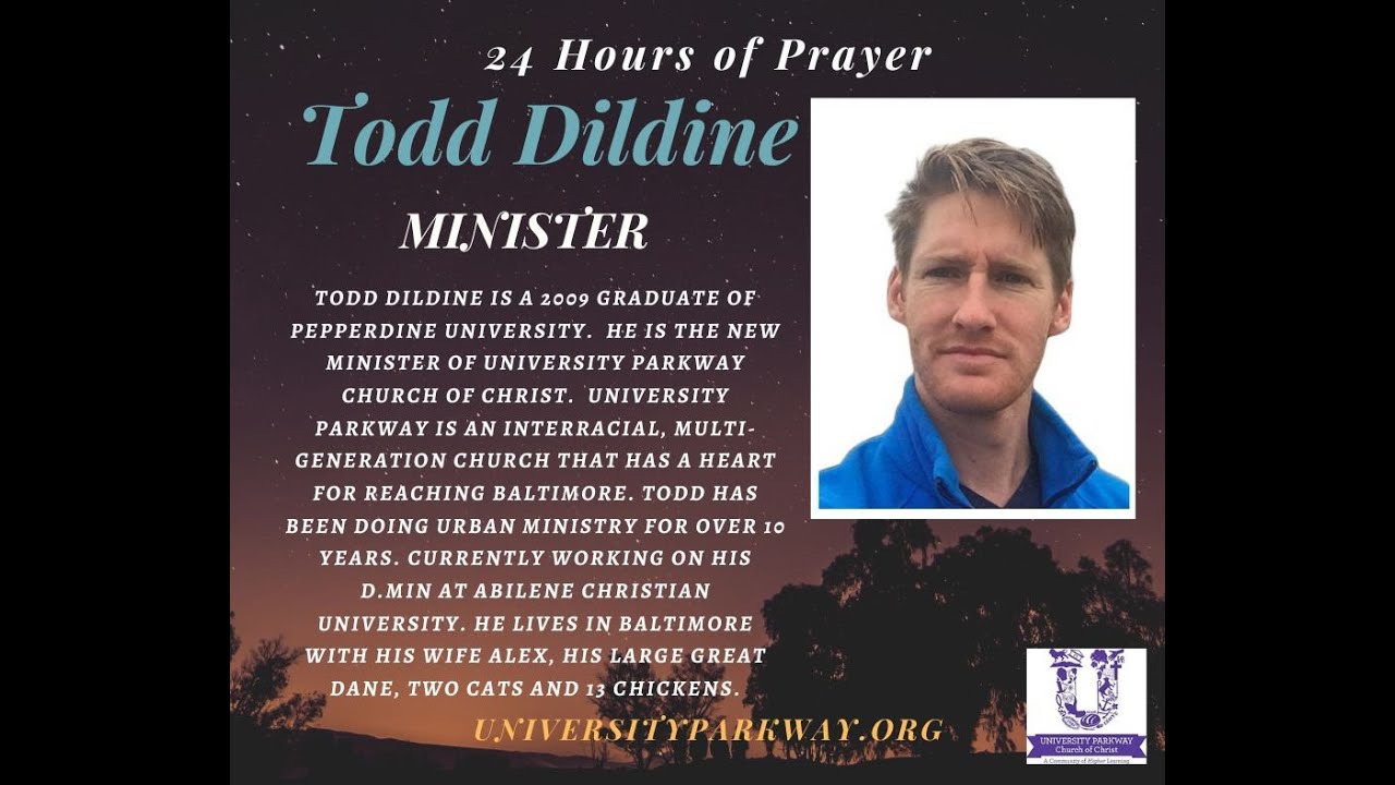 Intro Bro. Todd Dildine - YouTube