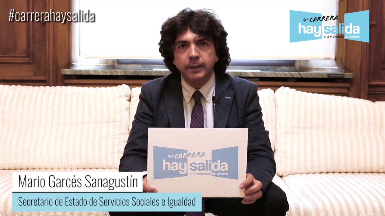 Mario Garcés Sanagustín anima a correr contra la violencia de género en ...