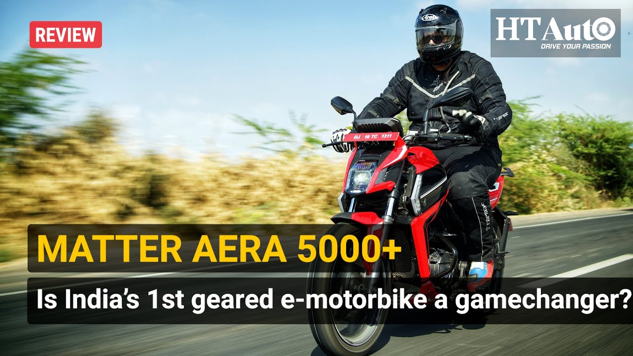 Matter Aera 5000+ review: Can India’s first geared electric motorcycle ...