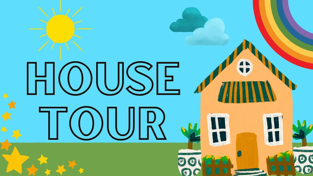 House Tour for Kids | Learn About Rooms in a House | Fun Educational ...