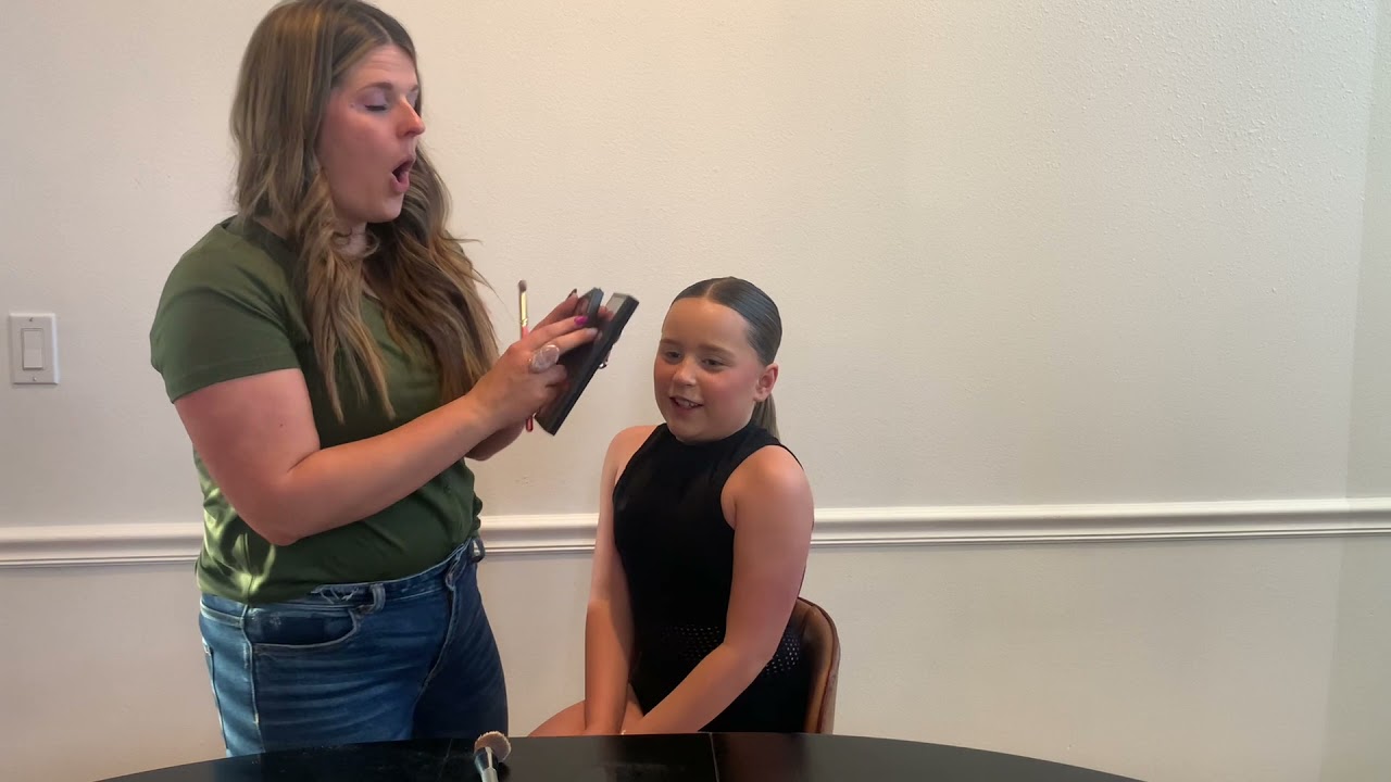 Dance Competition Makeup Tutorial - YouTube