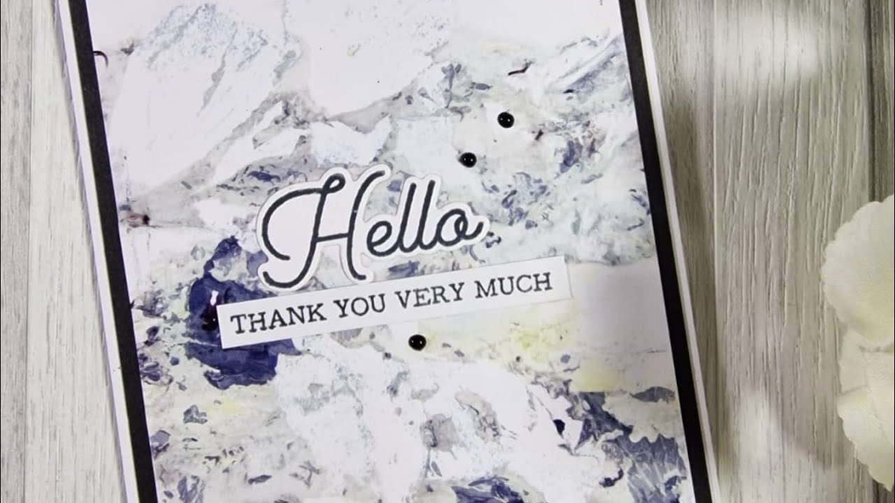 Pretty Background paper made by pressing real flowers! - YouTube