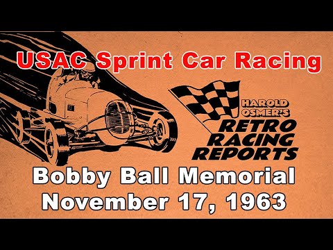 Arizona Fairgrounds — USAC Sprint Cars — Bobby Ball Classic 1963 (ep ...