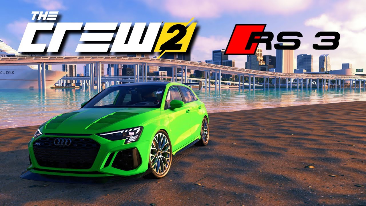 The Crew 2 : Custom et Test Audi RS3 ☆ let's play - YouTube