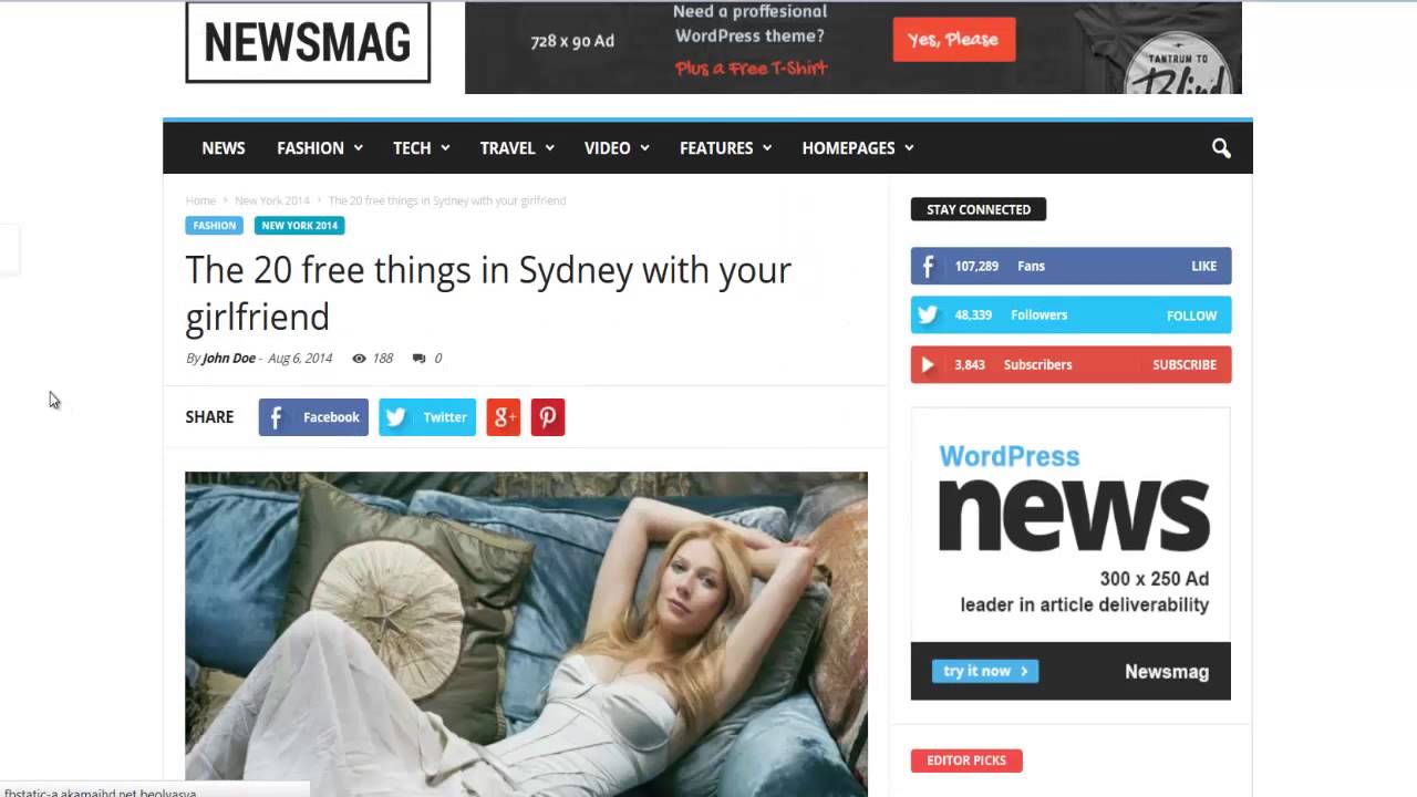 Newsmag - News Magazine Newspaper - YouTube