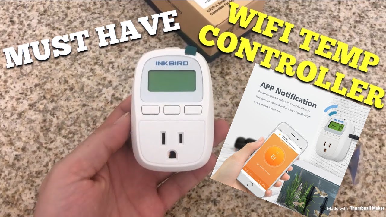 WiFi Temp Controller (Ink Bird) - YouTube