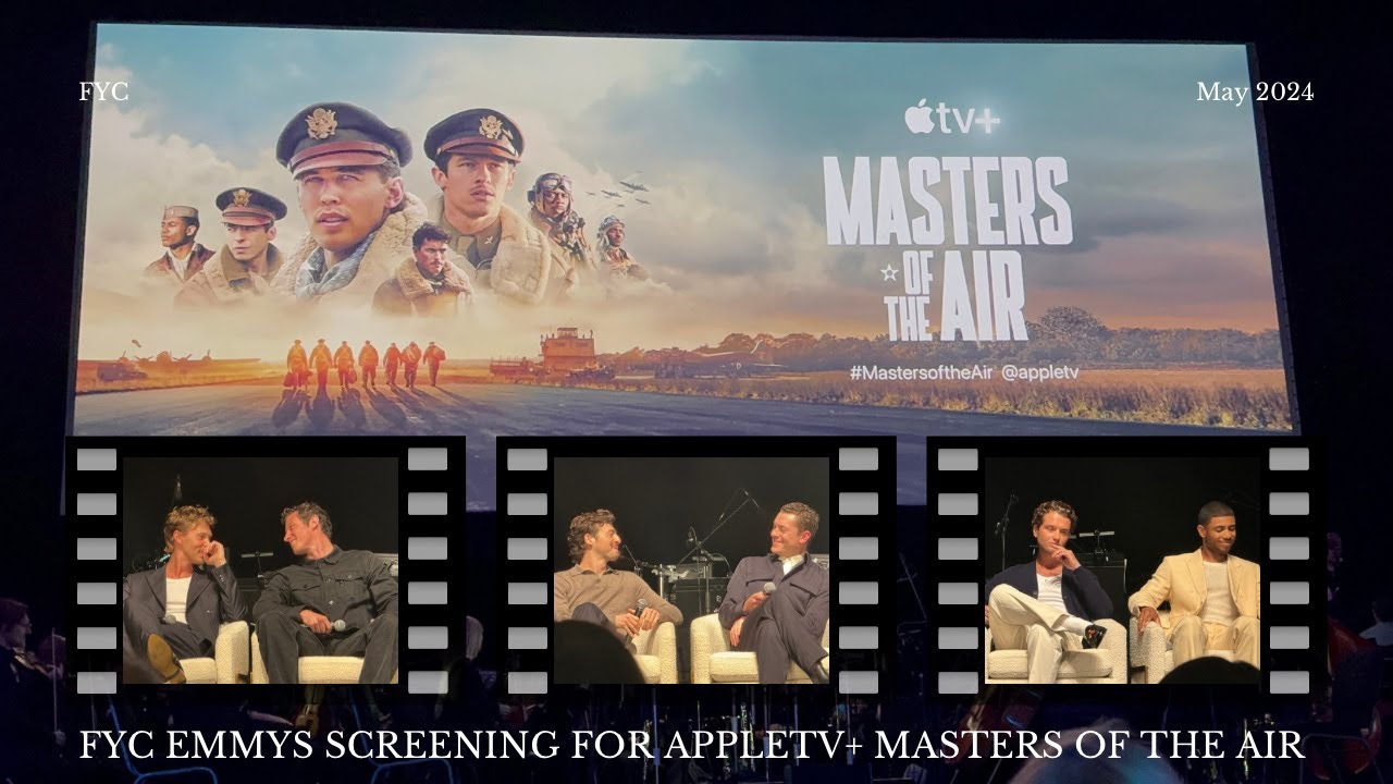 Appletv+ Masters of the Air: Highlights from the FYC Emmys screening ...