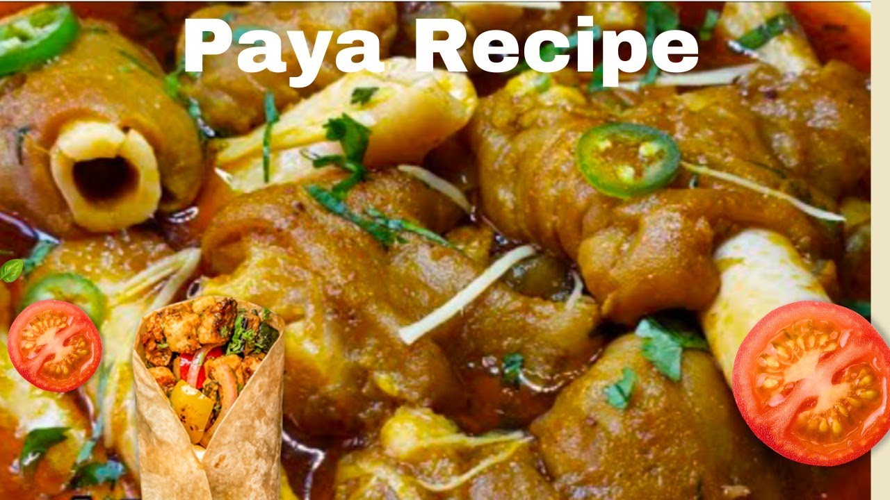 How to make Beef Paya Recipe|Paya Soup recipe by diy cooking - YouTube