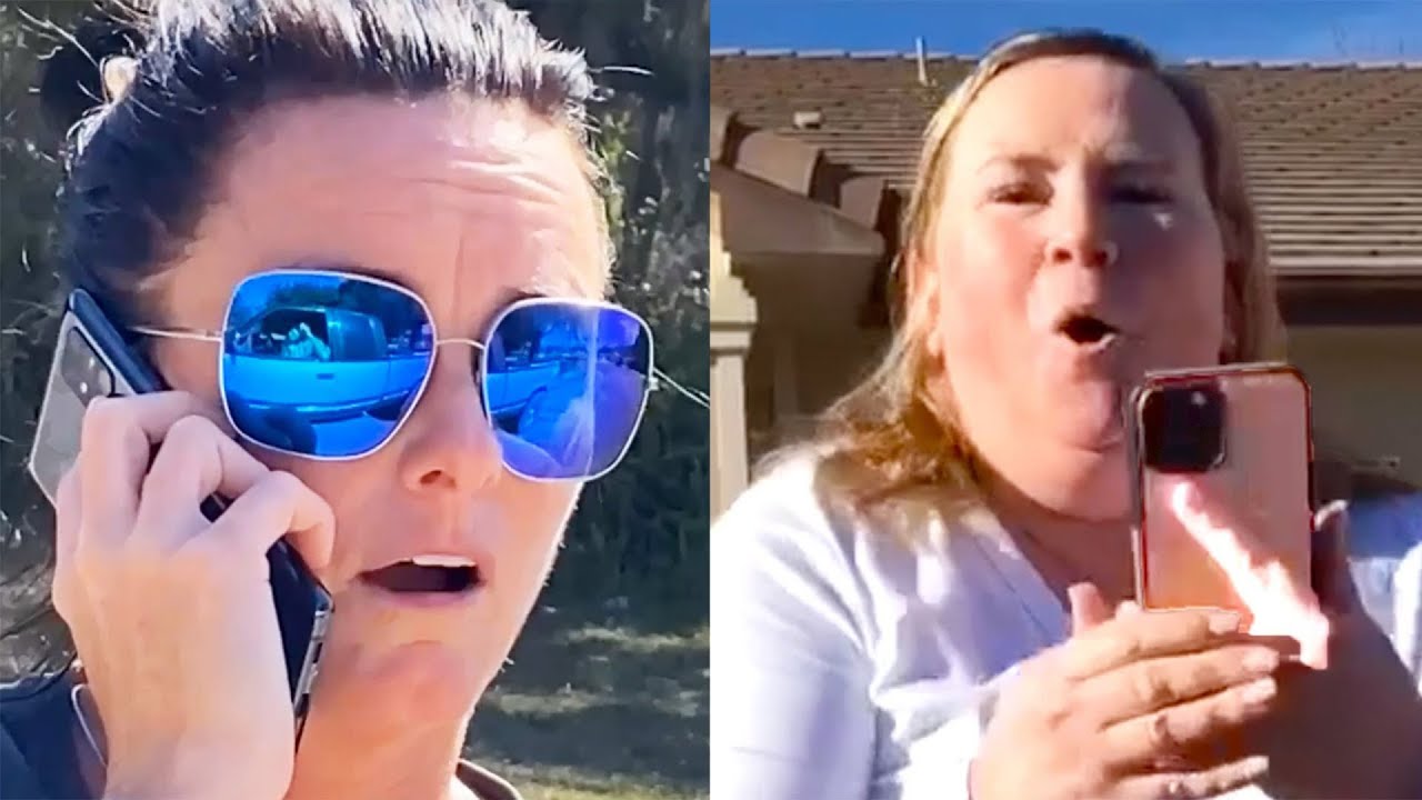 KAREN GETS WHAT SHE DESERVED... - YouTube