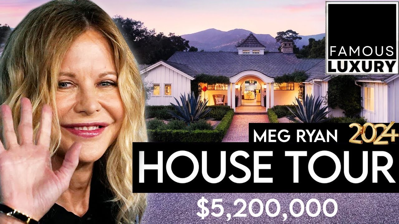Meg Ryan | House Tour | $5.25 Montecito, California Farmhouse - YouTube