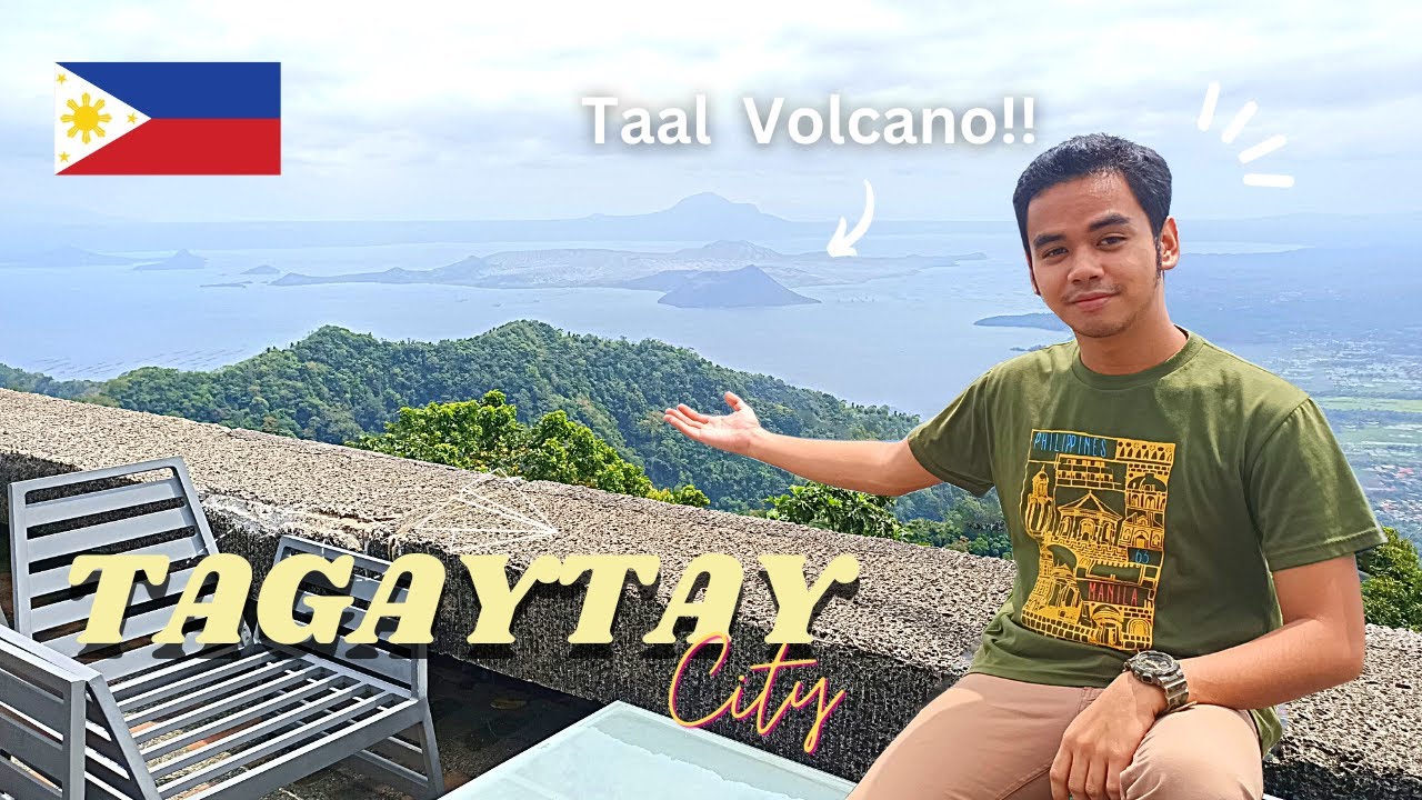 Seeing Taal Volcano from Tagaytay Point of View! - YouTube