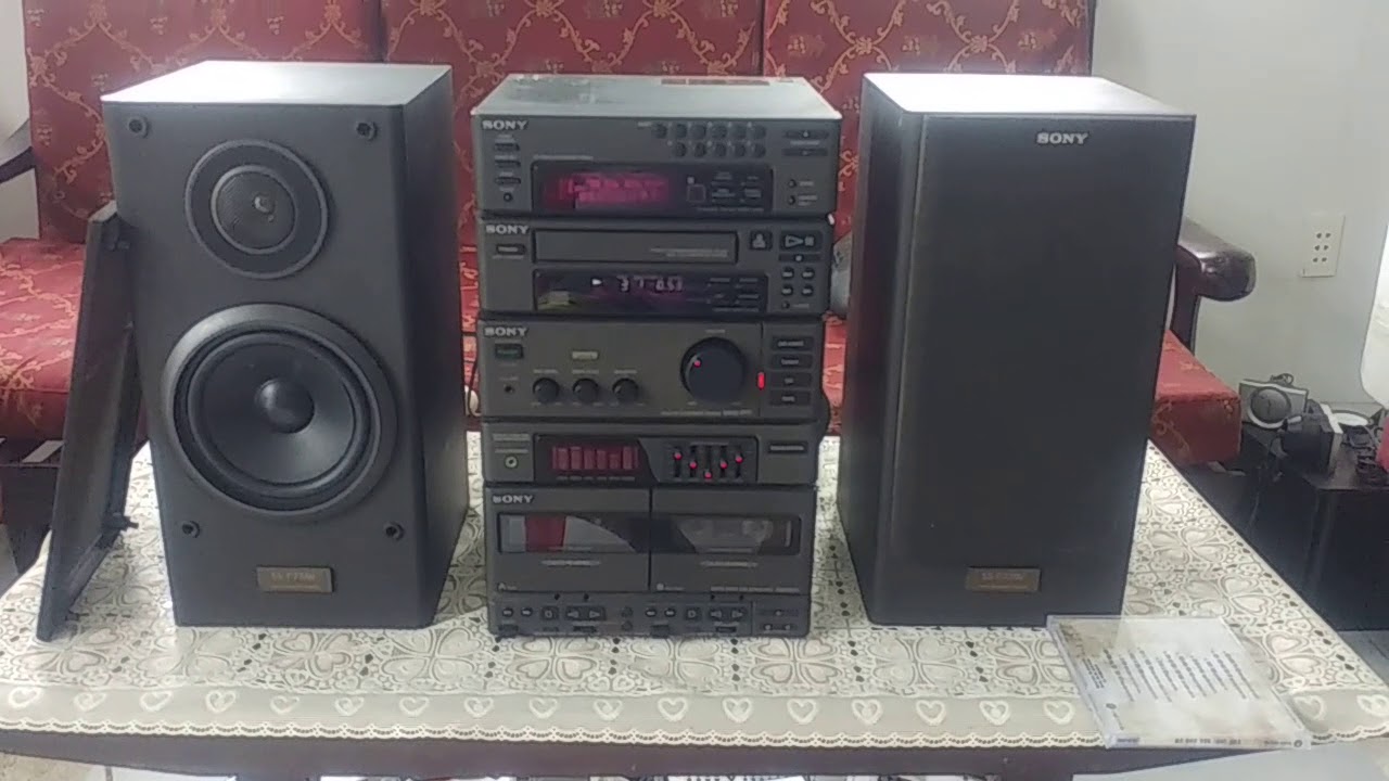 Sony MHC - P77 huyền thoại ( Cd , Line in , Tape ...) - YouTube