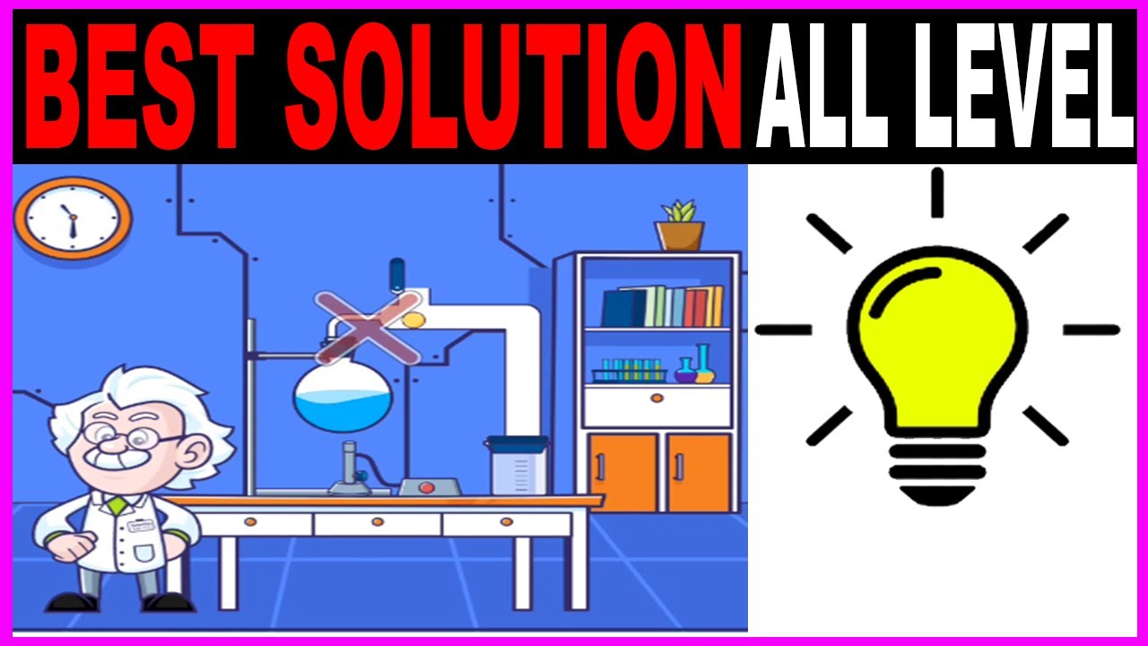 Smart Brain Mind-Blowing Game Stories Challenges Mad Scientist level 1 ...