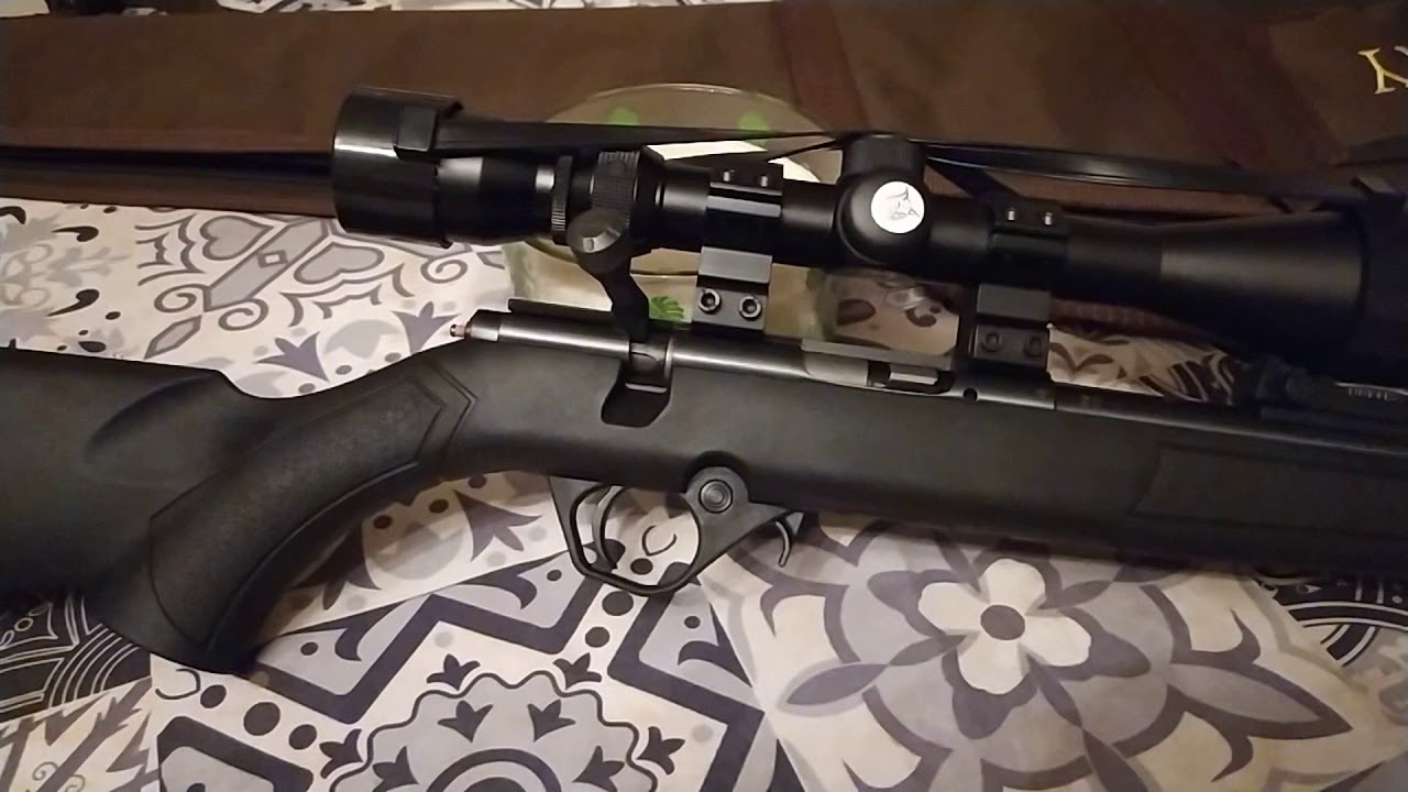 Mossberg 802 Plinkster 22lr - YouTube