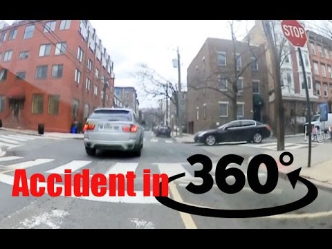 Real Car Accident (Captured in 360 Video) - YouTube