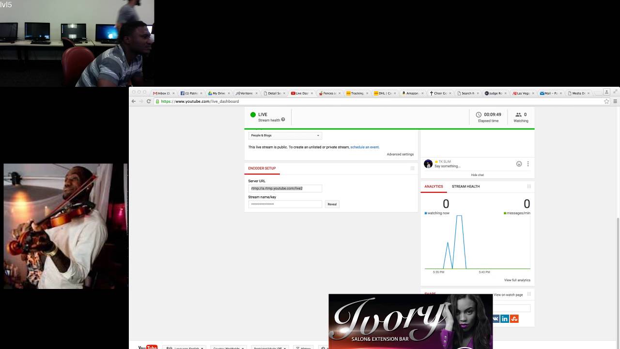 TK SLIM Live Stream - YouTube