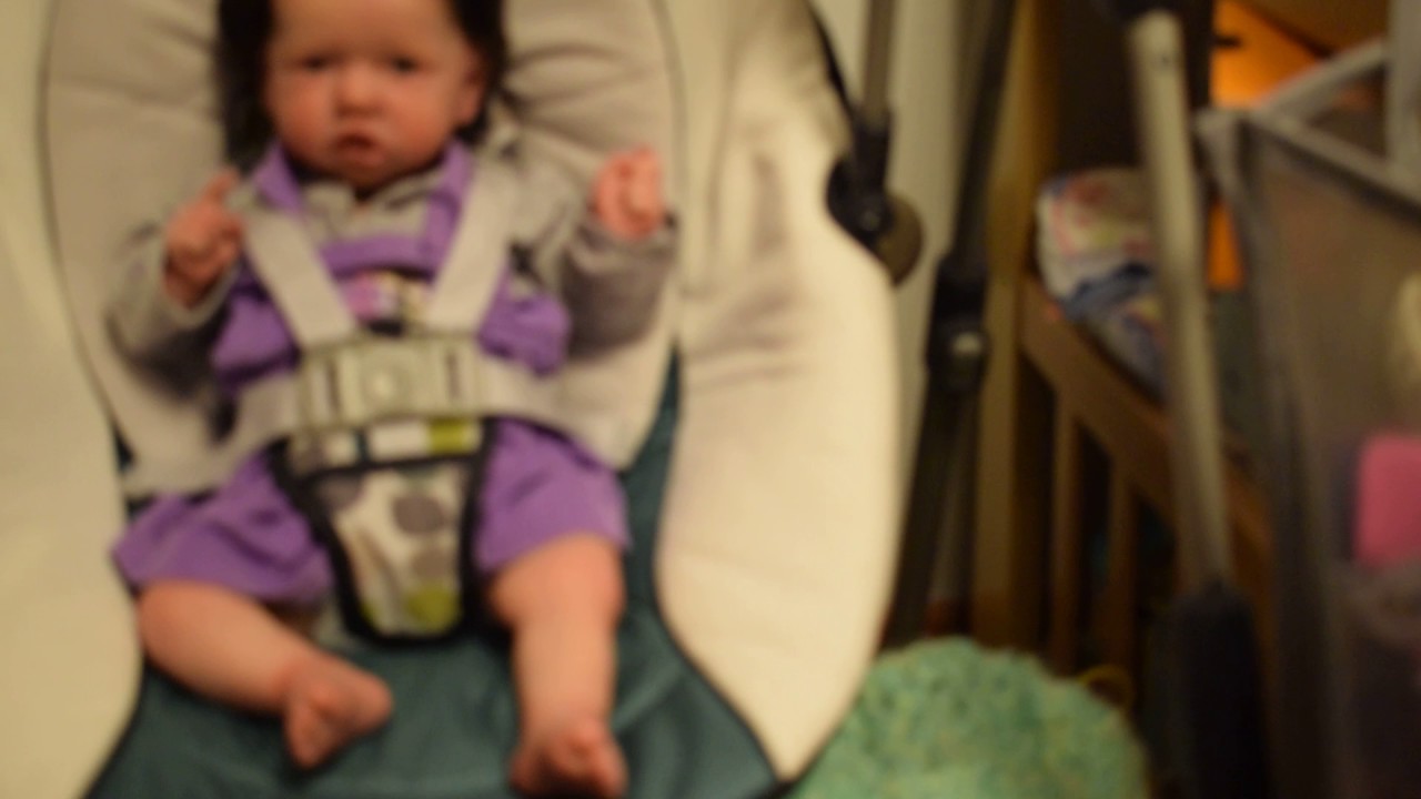 baby danielle swinging - YouTube