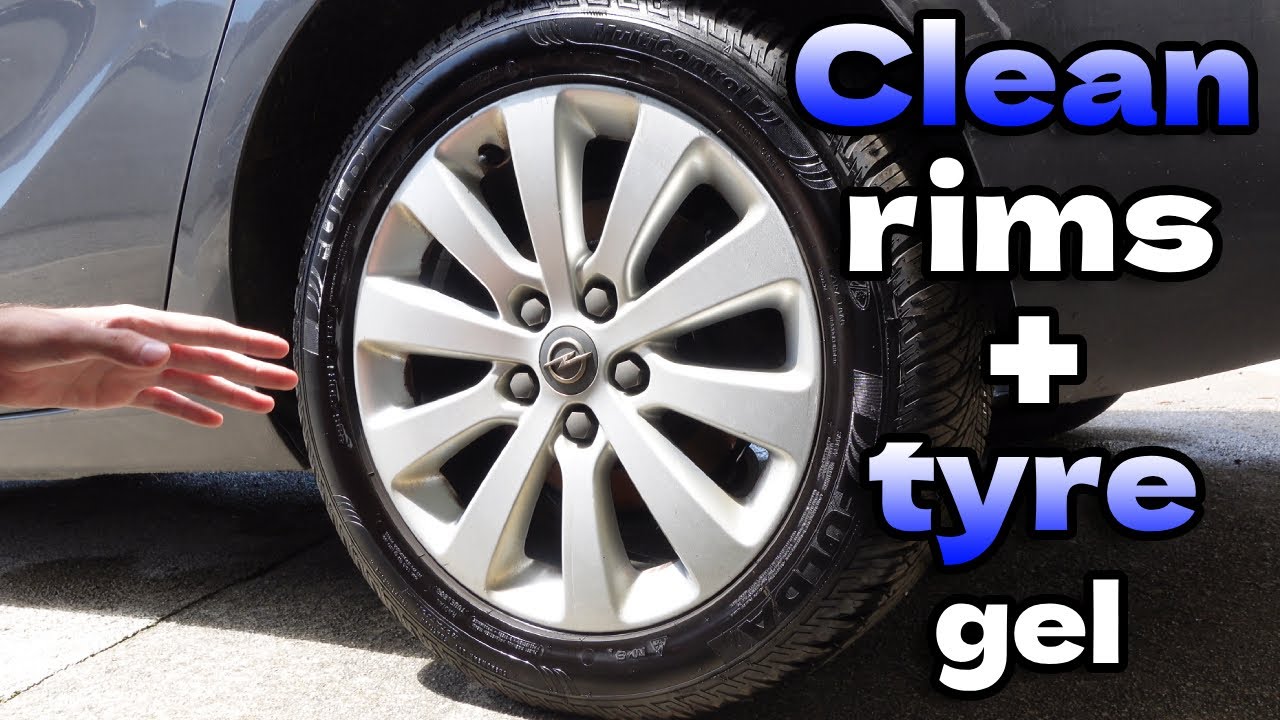 How to Clean Car Tyres & Rims + Apply Tyre Gel! - YouTube