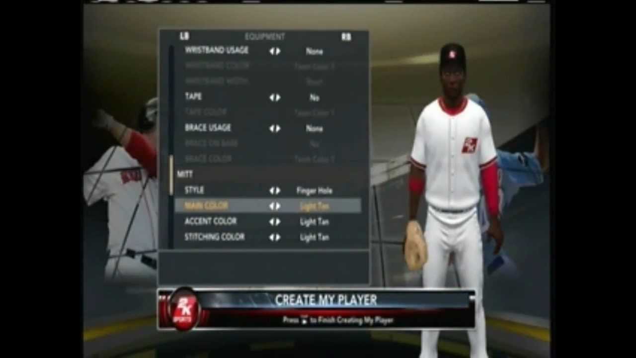 MLB 2K12 My Player Mode: Episode 1 | Creating the Kid - YouTube