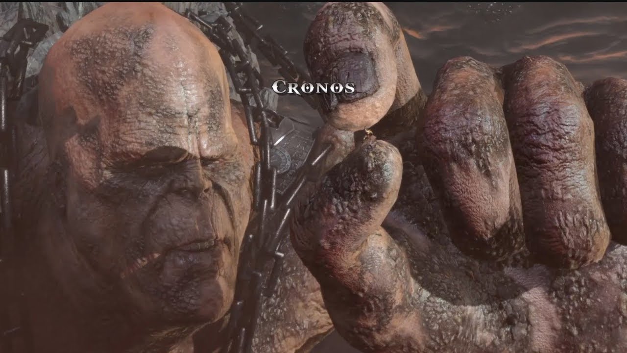 Cronos Time to end this. Gameplay in GOW 3 [PS4] - YouTube