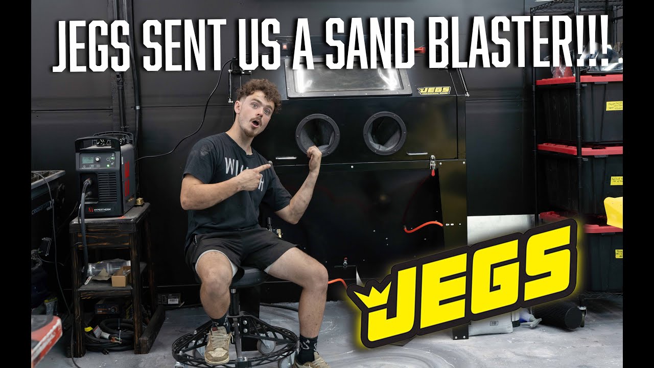JEGS SENT US A SANDBLASTER!!! - YouTube