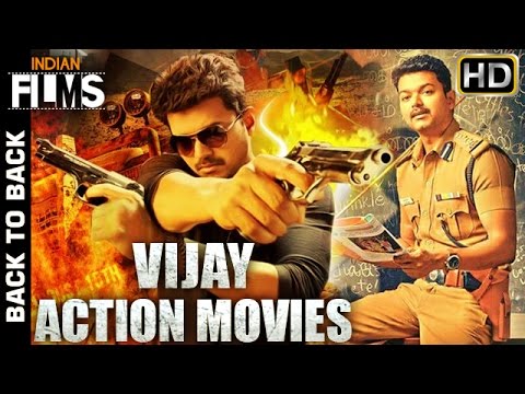 Vijay Full Hindi Dubbed Movies | Back to Back Hindi Action Movies | South Indian Dubbed Movies