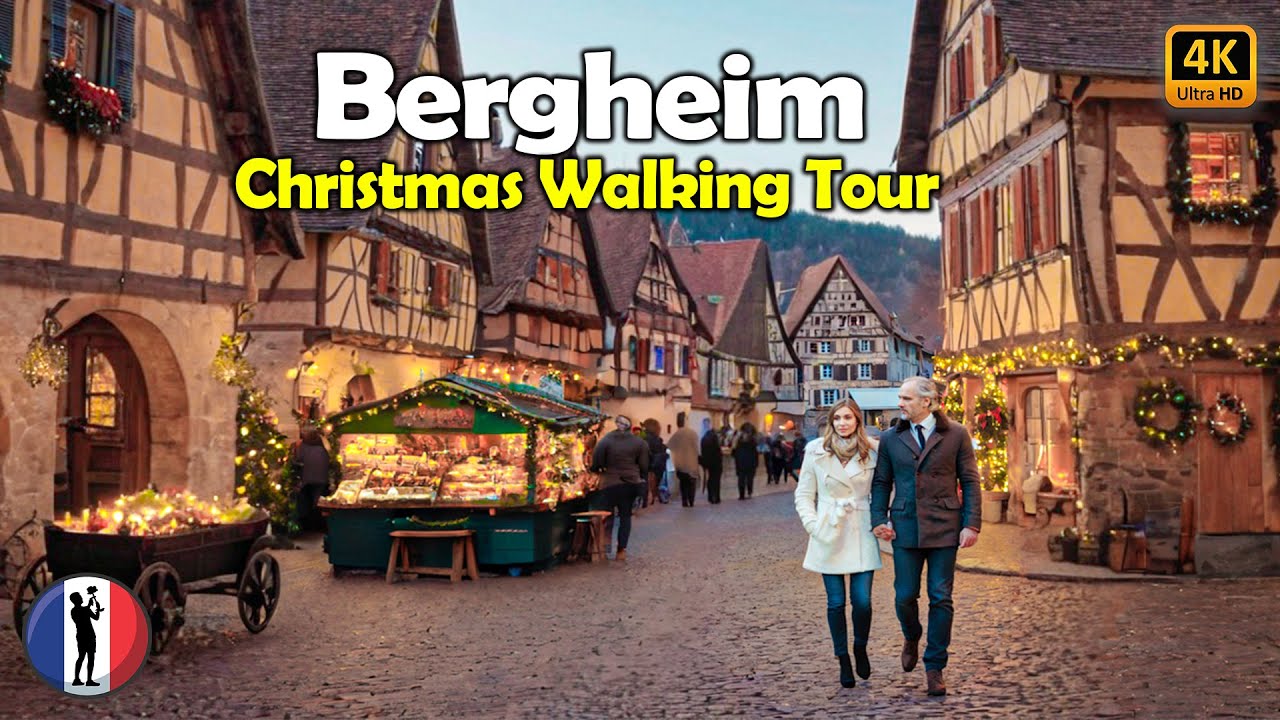 🇫🇷 BERGHEIM - The Most Beautiful Village on Christmas, Alsace, France ...