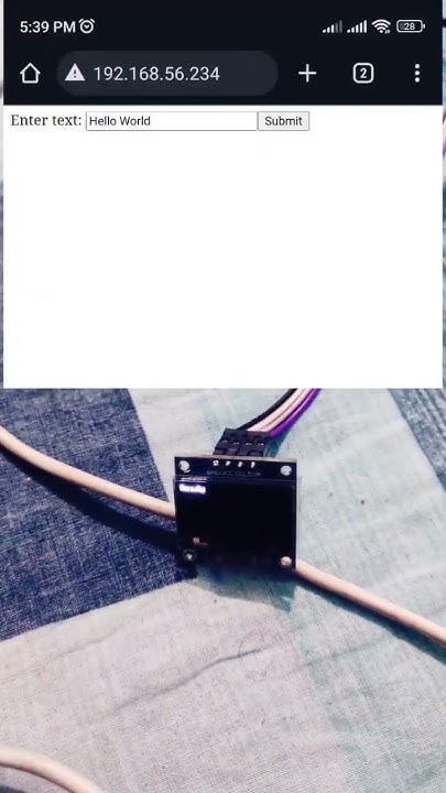 Text Display In Oled Display Wirelessly Using Esp8266 Arduino Arduinotutorial Arduinoproject 7726