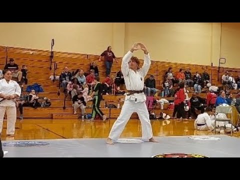 Adult Advanced Empty Hand Forms / Kata at Webster's Mayhem 2023 - YouTube