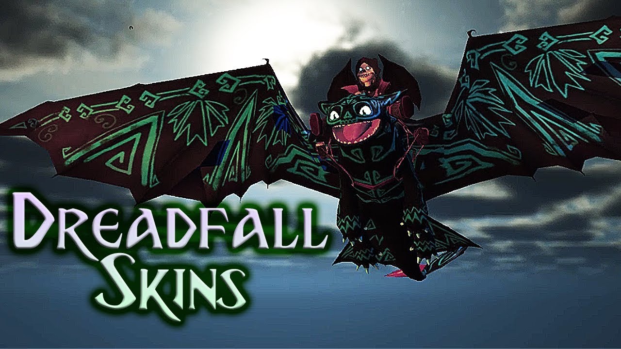 DREADFALL SKINS! School of Dragons (Halloween update) - YouTube