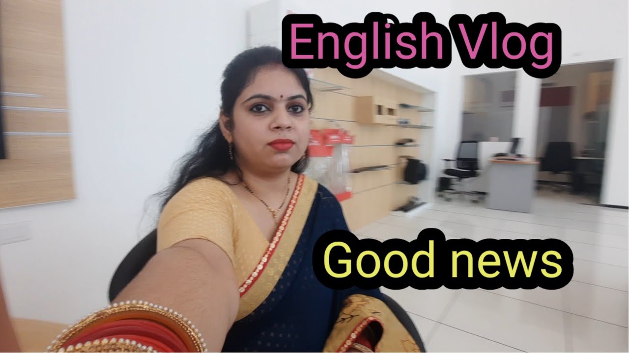 Big Good News 🎊🎊!! First Full Vlog In English || English Vlog ...