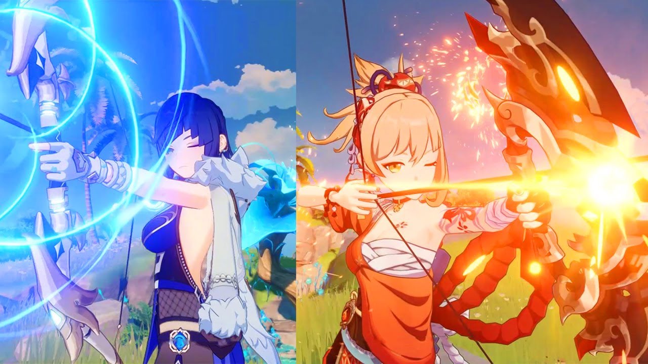Genshin Impact Bow Characters Charged Shot View Change Guide - Perfect ...