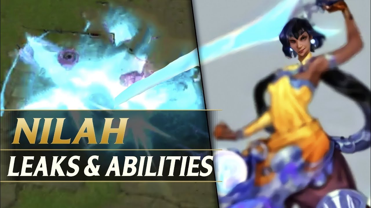 NILAH LEAKED CONCEPT & ABILITIES - League of Legends New Champion - YouTube