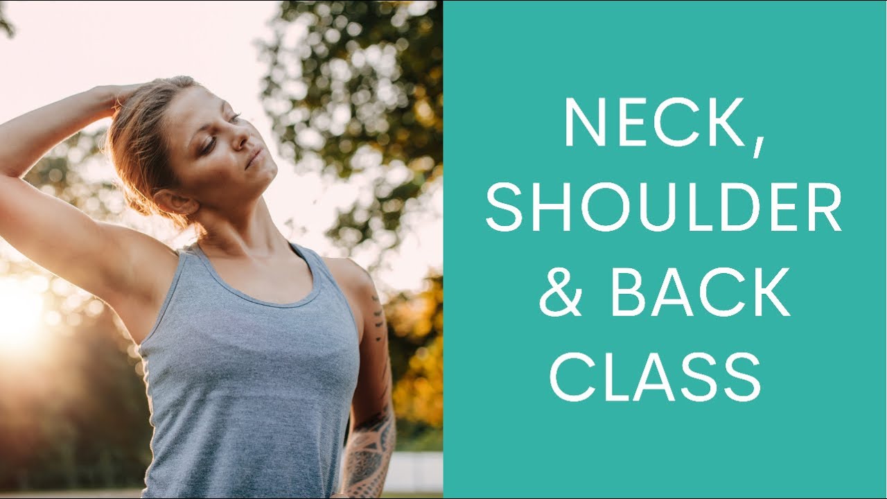 Neck, shoulder & back Stretch & Release Class - Grab a Trigger Point ...
