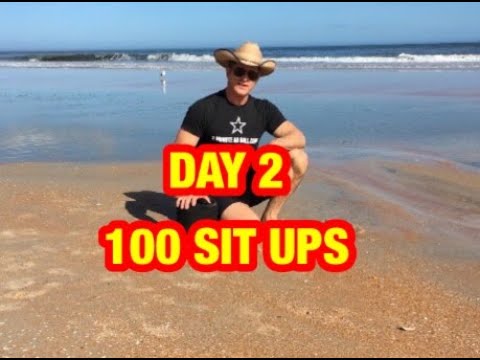 100 SIT UPS A DAY FOR 30 DAYS (DAY 2) - YouTube