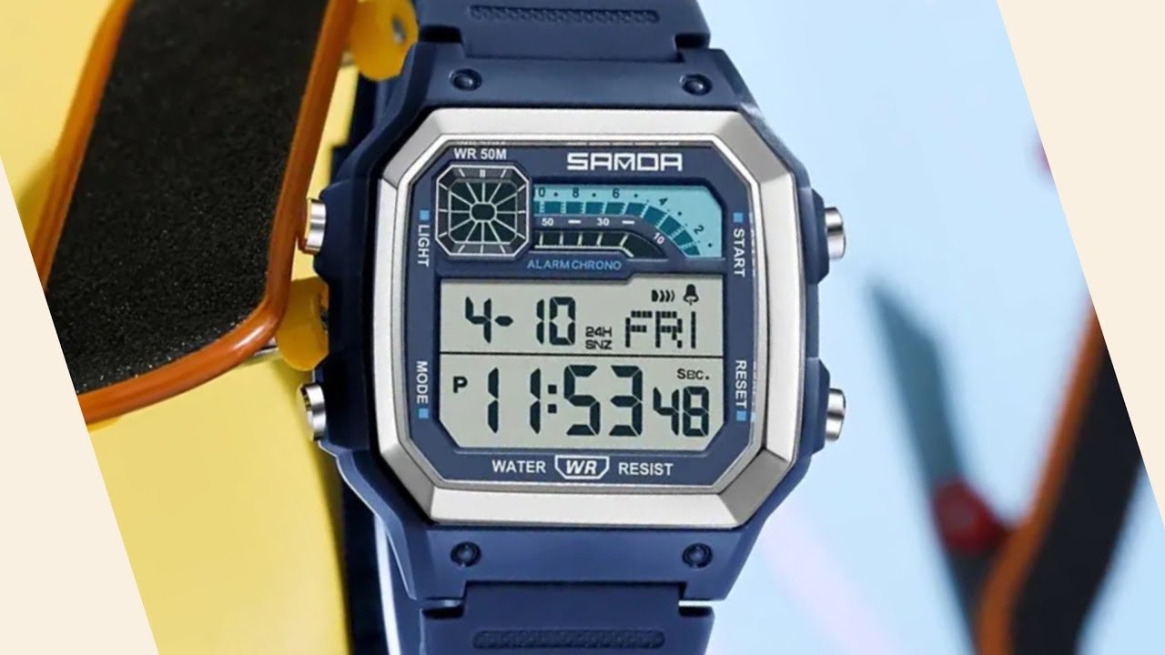 Reloj Sanda 6196 Unboxing - YouTube