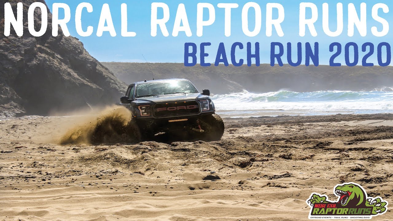 NorCal Raptor Runs 1st Annual Beach Event! - YouTube