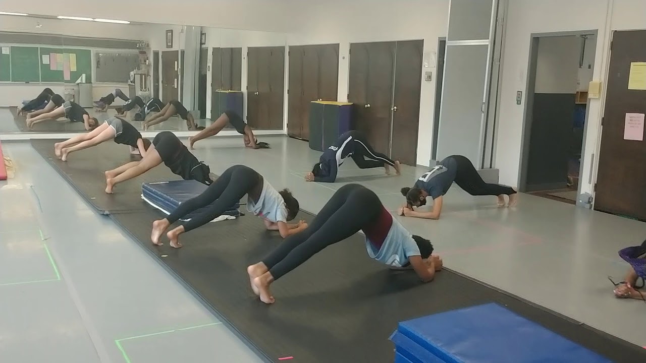 Level IV/V Acro back at conditioning!!!! - YouTube